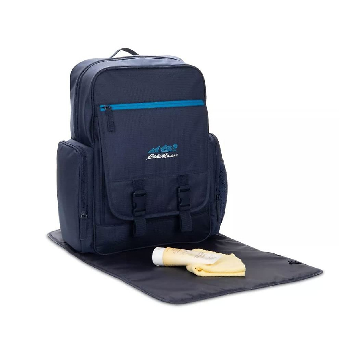 Eddie Bauer Harbor Back Pack Diaper Bag - Navy