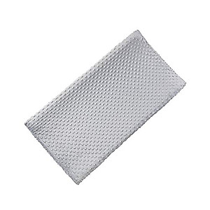 Baby Changing Pad Cover, Super Soft Minky Dot Diaper Changing Table Covers for Baby Girls and Boys, Ultra Comfortable, Safe for Babies, Fit 32"/34'' x 16" Pad (Gray)