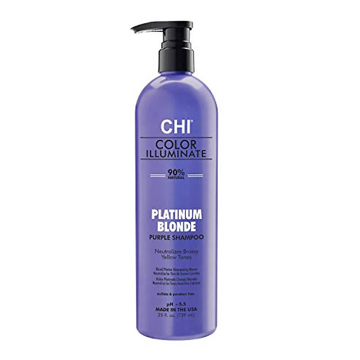 CHI Color Illuminate Shampoo Platinum Blonde, 25 fl oz