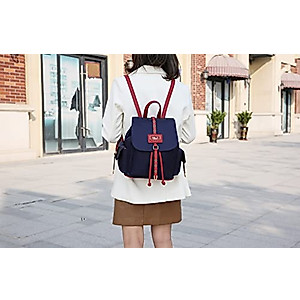 MKF Backpack Purse for Women & Girls – Nylon Top Handle Bag Lady Fashion Travel Pocketbook – Roomy Daypack Paula Charcoal Grey