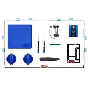 OWC 2.0TB SSD Upgrade Bundle for 2012-2019 27" iMacs with a Factory-Installed HDD or Fusion Drive, 2 TB 6G SSD, Drive Converter Bracket, in-line Digital Thermal Sensor Cable, Installation Tools