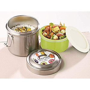 Skater STLB0-A Stainless Steel Lunch Box, Cold and Heat Retention, 16.2 fl oz (480 ml), Marche