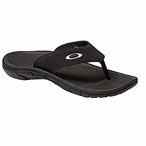 Oakley Men's Super Coil Sandal 2.0, Blackout, 10