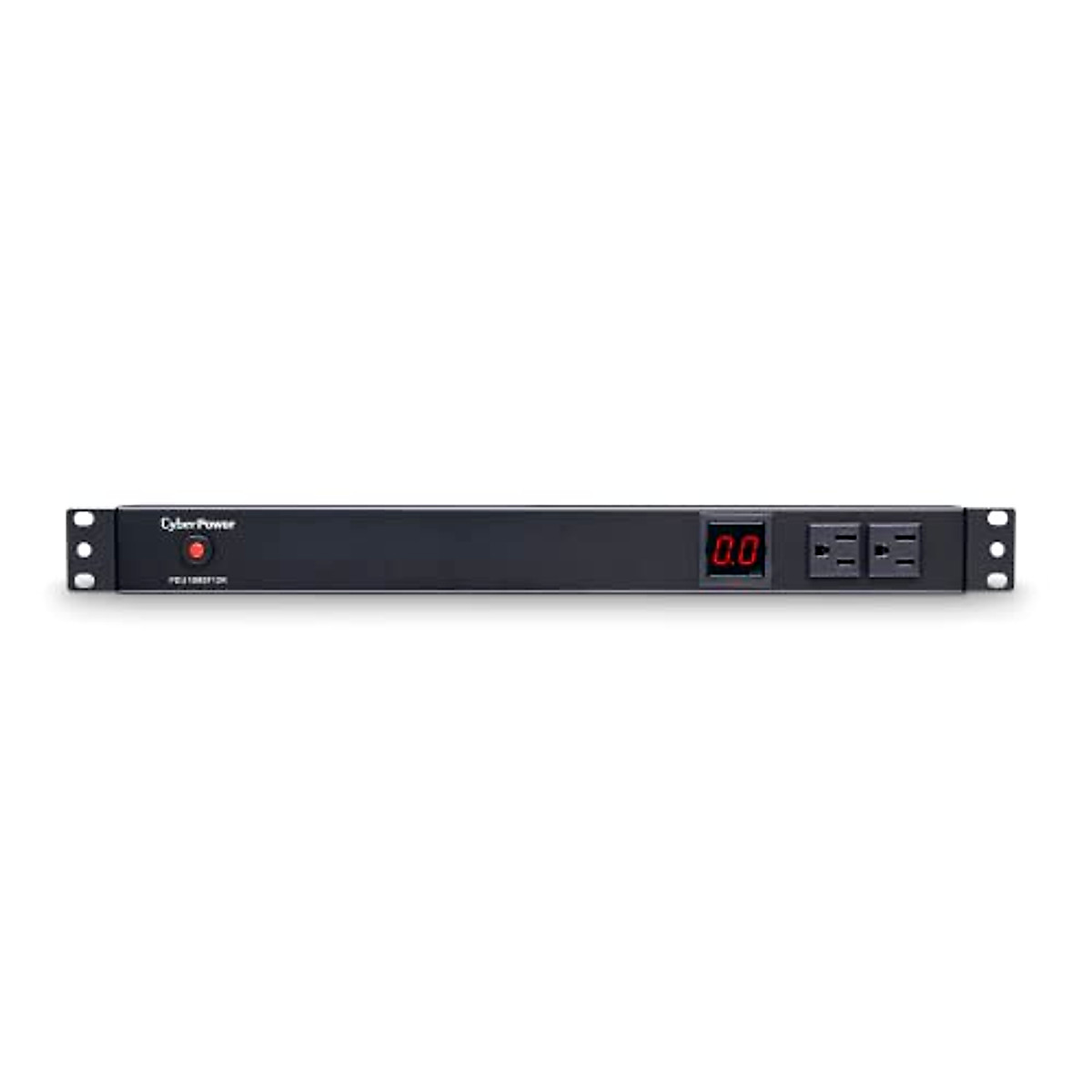 CyberPower PDU15M2F12R Metered PDU, 100-125V/15A (Derated to 12A), 14 Outlets, 1U Rackmount, 15 Foot Power Cord
