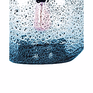 CASAMOTION Pendant Light fixtures Entryway Ceiling Hanging Glass Pendant Lighting Over Dining Room Table Modern Farmhouse Marble Blue Globe Shade lamp Kitchen Island 13" H