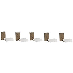 Georgia-Pacific Acclaim 20204 White Multifold Paper Towel, (WxL) 9.2" x 9.4" (Case of 16 Packs, 250 Towels per Pack) (5-Pack)