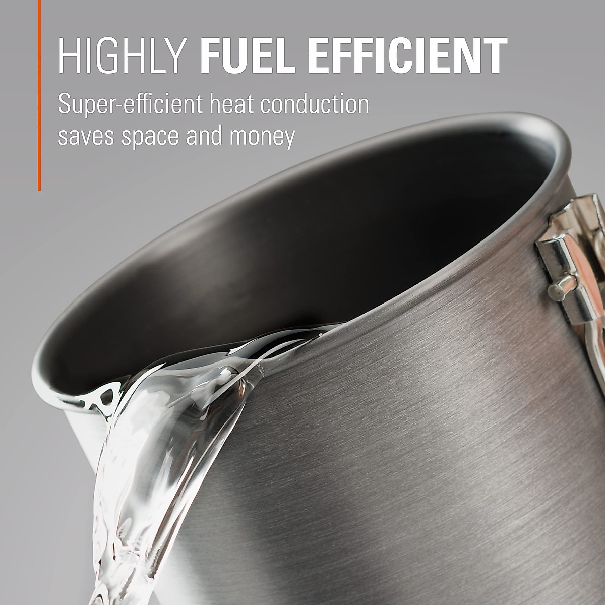 GSI Outdoors, Halulite Boiler, The Perfect Packable Pot, 1.1 Liter