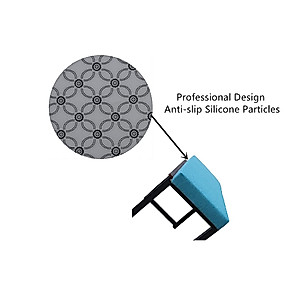 Ginsimar Custom Size Velvet Bench Cushion for Indoor/Outdoor Patio Furniture High-Resilience Durable Foam Disassembly Cleaning Trapezoid Bay Window Seat Cushions Non Slip Kitchen Bench Pad