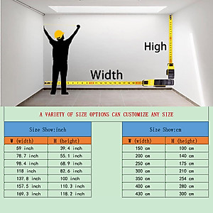 Planet Stars Wallpaper 3D Mural, Mountains Night Wall Mural Posters, Durable Waterproof Environmentally Friendly Decortion for Bedroom, Bathroom, Study Room, Living Room-59X39.4 Inches (WxH)