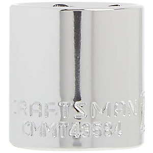 CRAFTSMAN Shallow Socket, Metric, 3/8-Inch Drive, 21mm, 6-Point (CMMT43584)