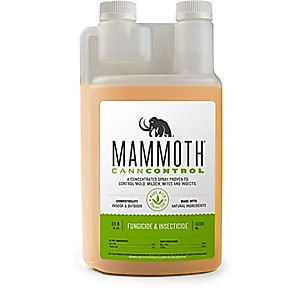Mammoth CANNCONTROL Concentrated Insecticide Spray for Plants, Organic Pesticides for Vegetable and Spider Mites Spray for Indoor Outdoor Plants (1 Liter)