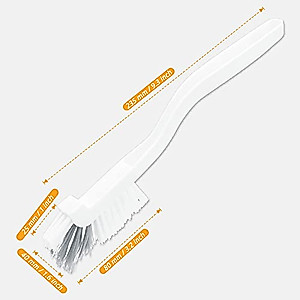 Sihuuu Cleaning Dish Scrub Brush, Kitchen Sink Bathroom Brushes, Household Pot Dishwasher Edge Corners Grout Deep Cleaning Brushes