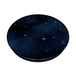 Galaxy Space in Teal Blue Cyan AEHP453 PopSockets PopGrip: Swappable Grip for Phones & Tablets