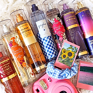 Bath and Body Works Pink Chiffon Fine Fragrance Mist 8 Ounce Tall Rounded Bottle