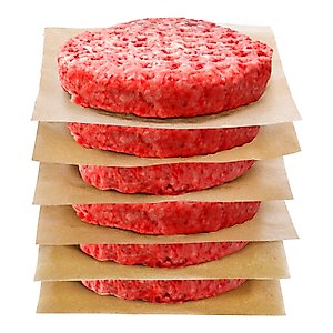 GeeRic GeeRic Patty Paper 500 Pcs, Unbleached Parchment Paper 7 * 7 inch, Pre-Cut Non-Stick Square Wax Burger Paper for Separate Burgers Cookies Reusable 500 Count Kraft