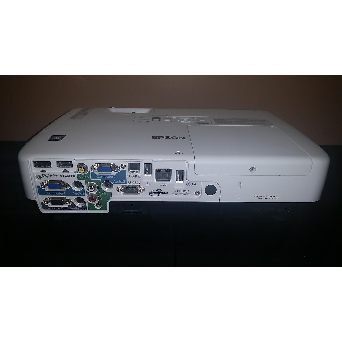 Epson POWERLITE 1945W WXGA 3LCD V11H471020 Projector