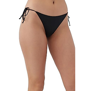 O'NEILL Maracas Bikini Bottoms for Women, Premium Womens Bikini Bottoms for Beach and Pool, Durable Swimwear with Coverage,Black 1,S
