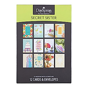 Dayspring Secret Sister - Inspirational Boxed Cards - Assortment - 77499