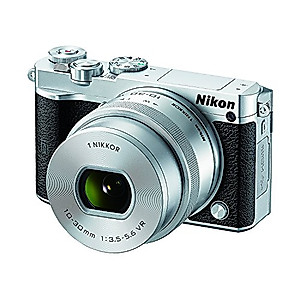 Nikon 1 J5 Mirrorless Digital Camera w/ 10-30mm PD-Zoom Lens (Silver) International Version (No Warranty)