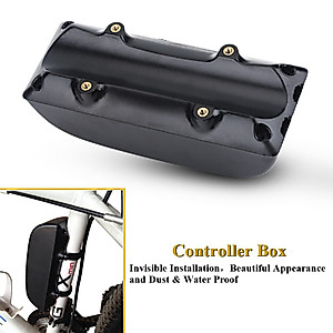Controller Box, Lithium Battery Controller Box Case Kit for E-bike Electric Bicycles Mountain Bikes