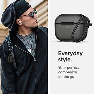 CYRILL Color Brick Designed for Apple Airpods Pro Case Cover for Men, PC case + TPU Bumpers - Matte Black
