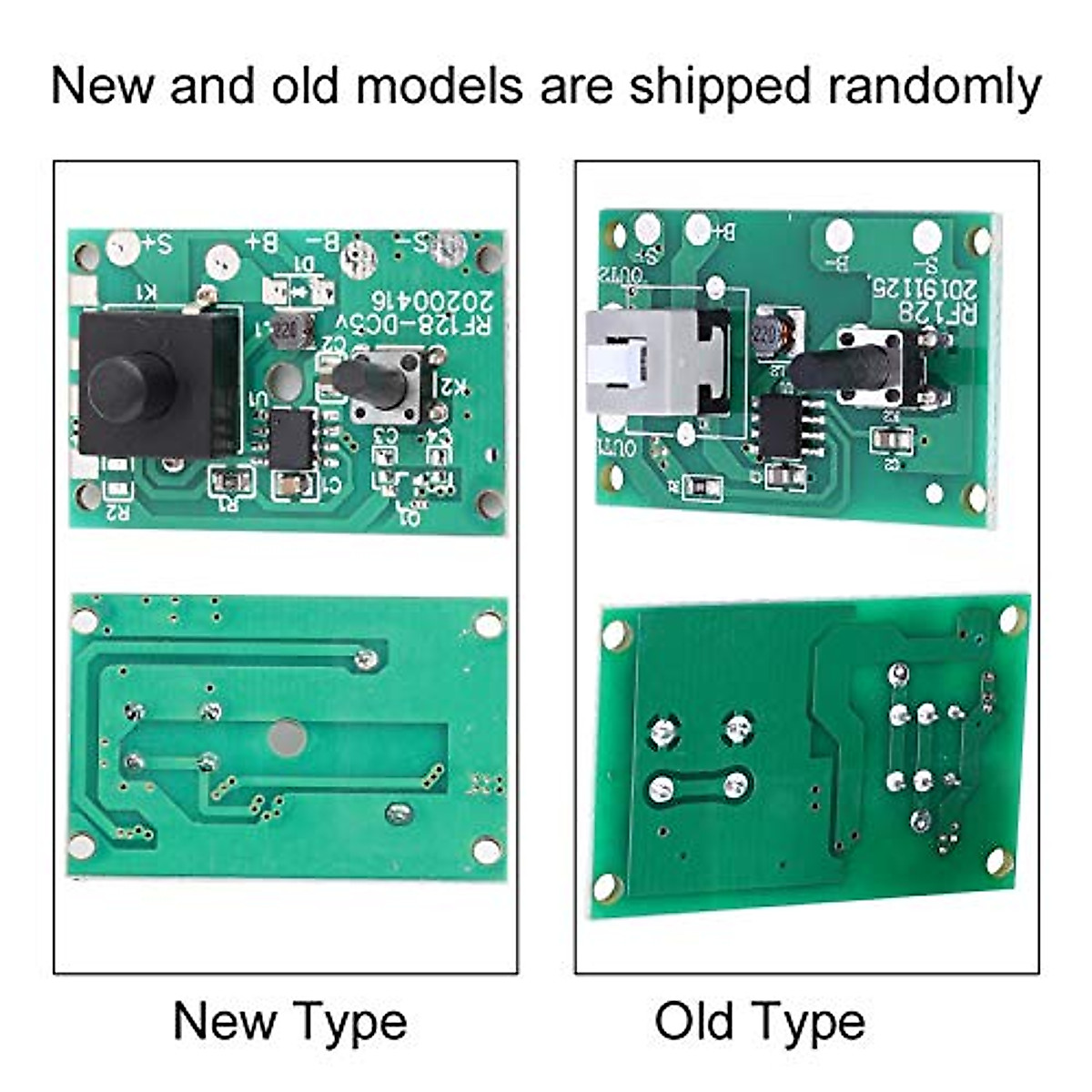 2Pcs SS1208 Solar Lamp String Controller Module Control Circuit Board with Switch 1.2V 100mA 8 Kinds Light Mode Solar Lawn Lamp Control Board