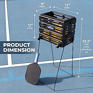 Tourna Pickleball Deluxe Caddy with Wheels