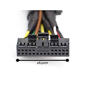 Xtenzi RCA Cord Assembly Harness Car Audio Video Compatible with Pioneer AVIC AVH CDP1803 - XT91909