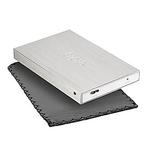 BIPRA 750GB 750 GB USB 3.0 2.5 inch Mac Edition Portable External Hard Drive -Silver - Mac OS Extended (Journaled)