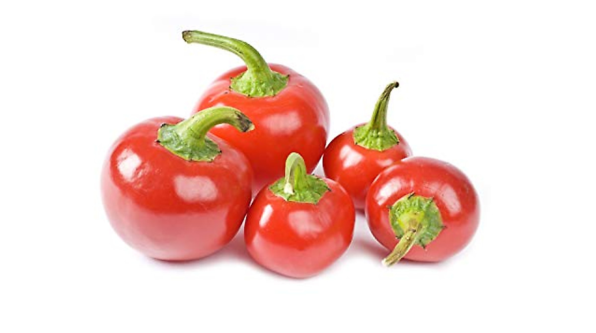 Sweet Red Cherry Pepper Seeds - Non-GMO Heirloom for Home Gardens