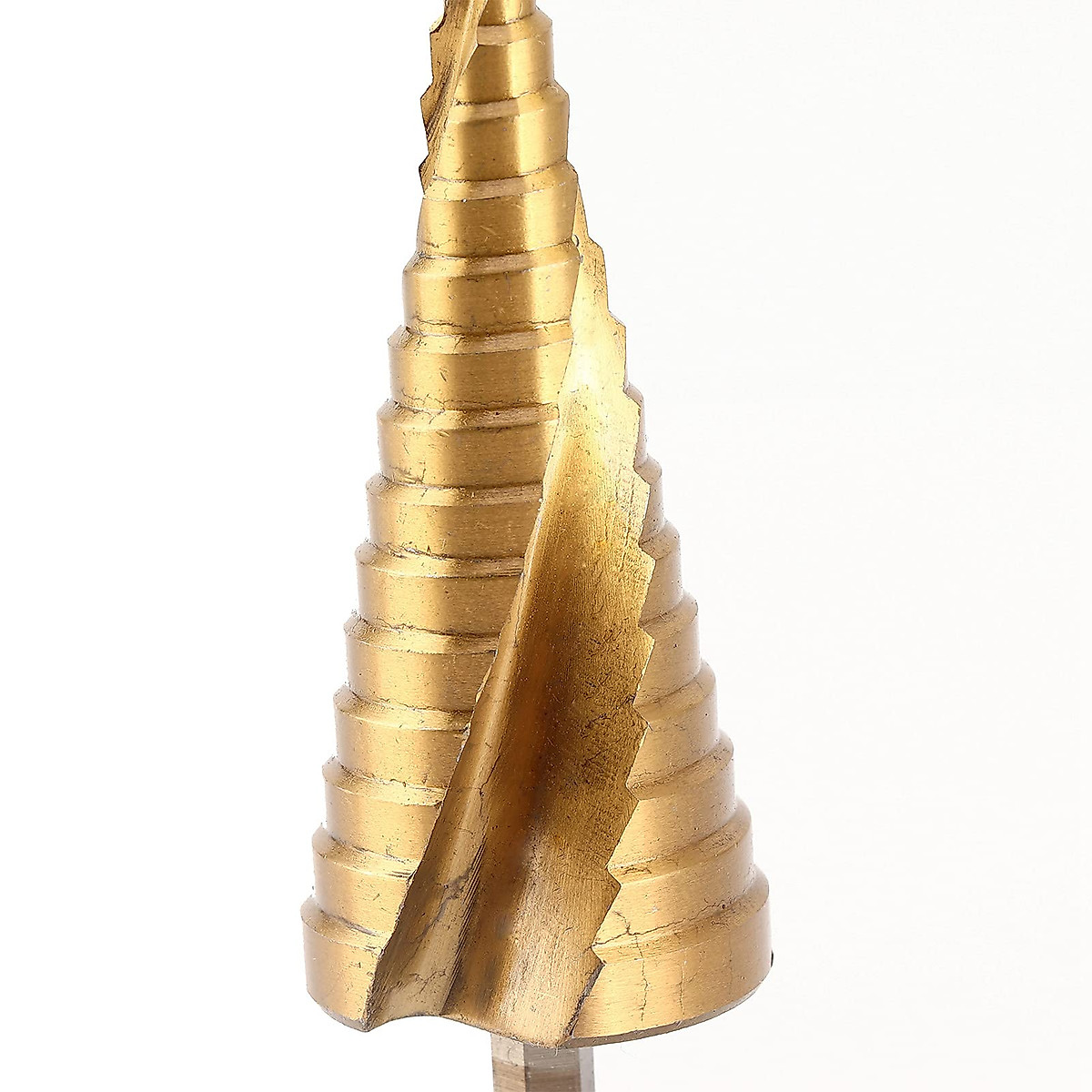 Barb Step Drill Bit, Hole Cutter Tool Multifunctional Drill Bit Step Drill Bit for Metal Wood Stainless Steel Plastic Plates(4mm~12mm)