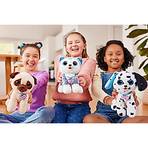 Pets Alive Pooping Puppies (Husky) by ZURU Surprise Puppy Plush, Ultra Soft Plushies, Interactive Toy Pets, Electronic Pet Puppy for Girls and Children