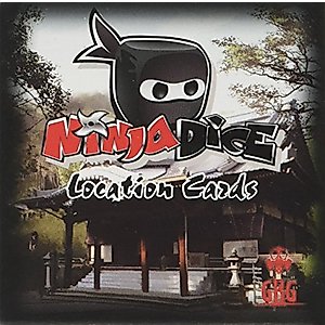 Ninja Dice Location Card Expansion Action Game