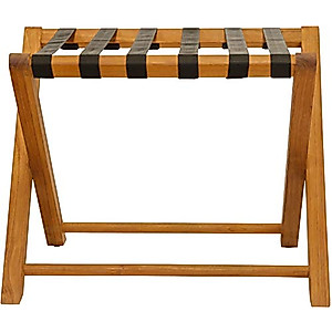 Manada Solid Teak Luggage Rack