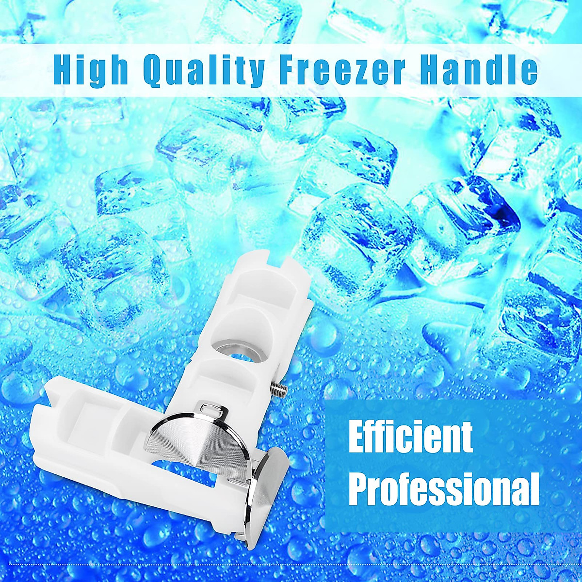 DA61-07540A DA61-08247A Refrigerator Replacement Handles Freezer Handle Support Kit Compatible with Samsung PS4145181 AP5578979 3160453 DA67-02787A 6009-001526