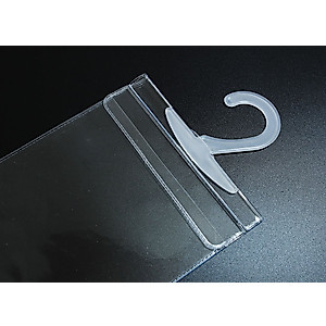 Handicap Parking Placard Holder, Ultra Transparent Disabled Parking Permit Placard Protective Holder Cover with Large Hanger by Tbuymax (Set of 2)