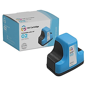 LD © Remanufactured Replacement Ink Cartridge for Hewlett Packard C8774WN (HP 02) Light Cyan