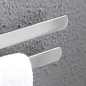 OMOONS Towel Rack Towel Rack Made of Stainless Steel 1 Piece Wall Bracket Towel Rack Bath Accessory Towel Rack