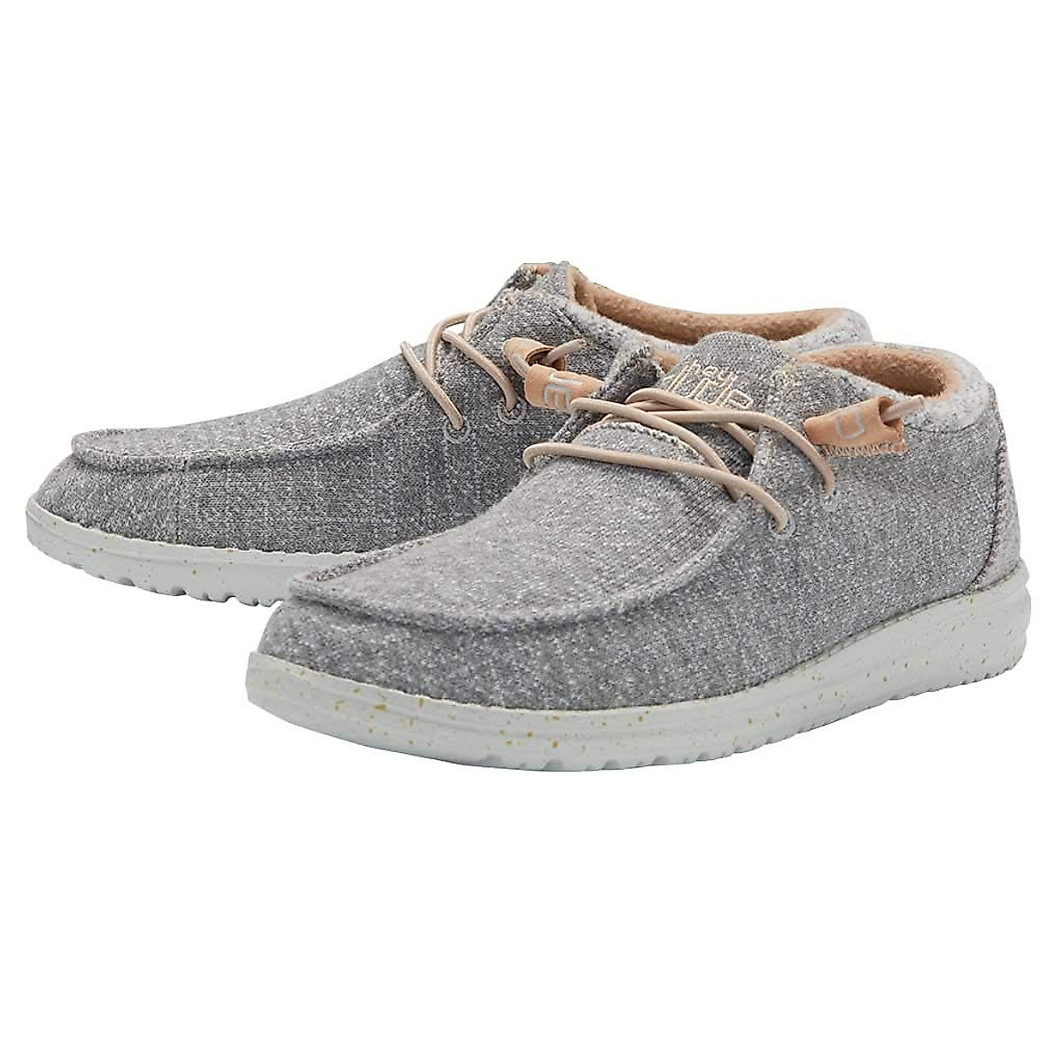 Hey Dude Women's Cindy Dark Grey Size 8 | Women’s Shoes | Women’s Lace Up Boots | Comfortable & Light-Weight