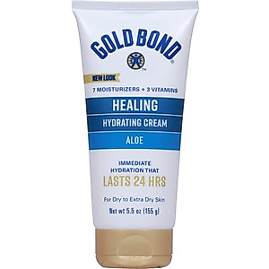 Gold Bond Healing Skin Therapy Lotion with Aloe 5.5 oz., Non-Greasy & Hypoallergenic
