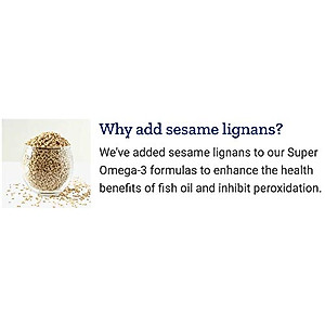 Life Extension Super Omega-3 360 Softgels, Easy to Swallow, EPA/DHA Omega3 Fish Oil, Sesame Lignans & Olive Extract