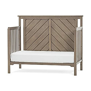 Forever Eclectic Hampton Flat-Top 4-in-1 Convertible Baby Crib