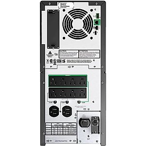 APC 3000VA Smart UPS with SmartConnect, SMT3000C Sinewave UPS Battery Backup, AVR, 120V, Line Interactive Uninterruptible Power Supply with Ethernet Cable, Wire Ties & Cleaning Kit