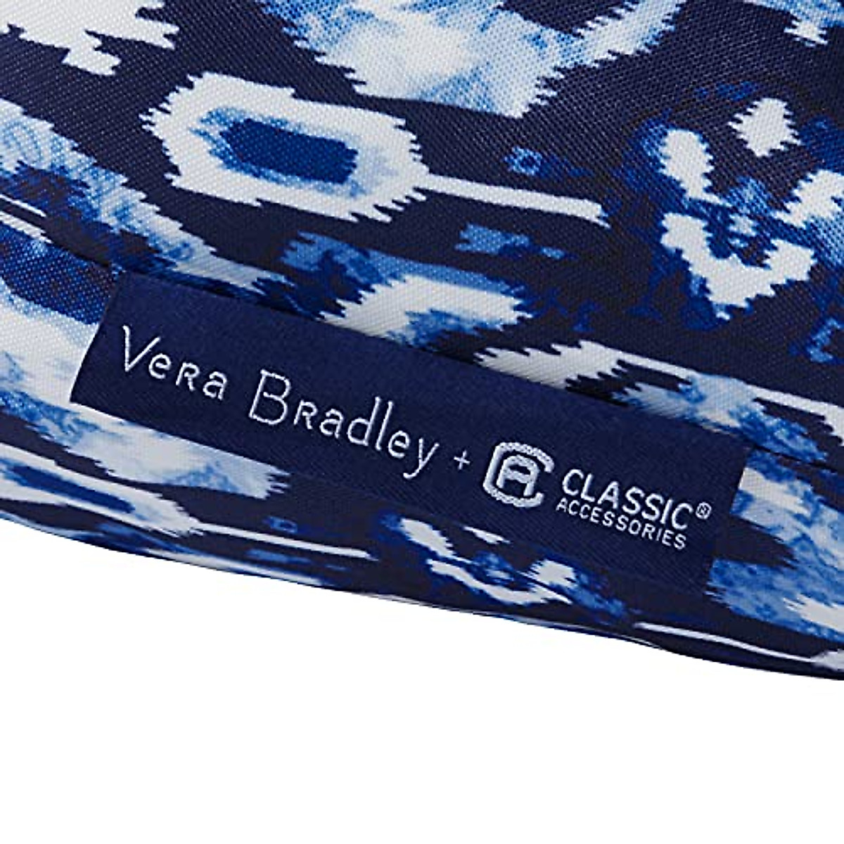 Vera Bradley by Classic Accessories Water-Resistant Patio Bench Cushion, 54 x 18 x 3 Inch, Ikat Island, Patio Furniture Cushions