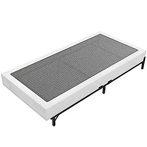 ctbsme King Bed Frame,Sturdy Metal Bed Frame 9-Legs Base for Box Spring and Mattress, Easy Assembly Tool-Free, Black(76*79.5*7 )