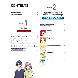 Anime & Manga Digital Coloring Guide: Choose the Colors That Bring Your Drawings to Life! (With Over 1000 Color Combinations)