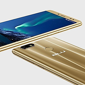 BLU Vivo XL3 -5.5” HD+ 18:9 Display Smartphone with Android 8.0 Oreo –Gold