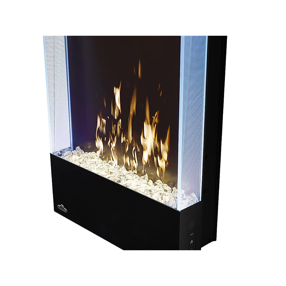Napoleon Allure 32 inch Vertical Wall Mount Electric Fireplace - Black, NEFVC32H