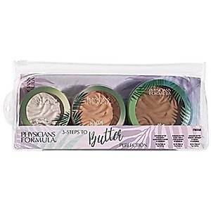 Physicians Formula 3Steps to Butter Perfection Butter Bronzer Highlighter and Blush, Multi, 0.81 Ounce