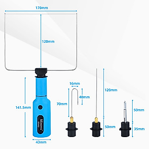 MINOVA 4 in 1 Cordless Hot Wire Foam Cutter 8V/2.0 Ah Built-in Battery Powered USB-C Charging Styrofoam Cutter Kit Luxury Foam Cutting Tool Foam Carving Tools